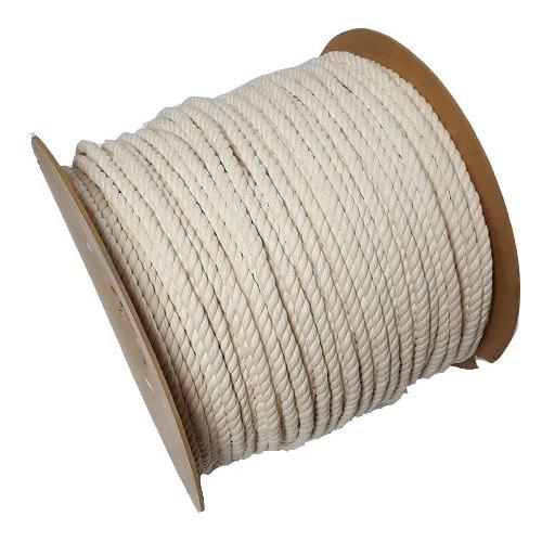 100% Natural 12mm Cotton Rope On 50m Reels – RopesDirect