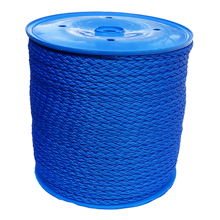 14mm Blue Polyethylene Hollow Braid – RopesDirect